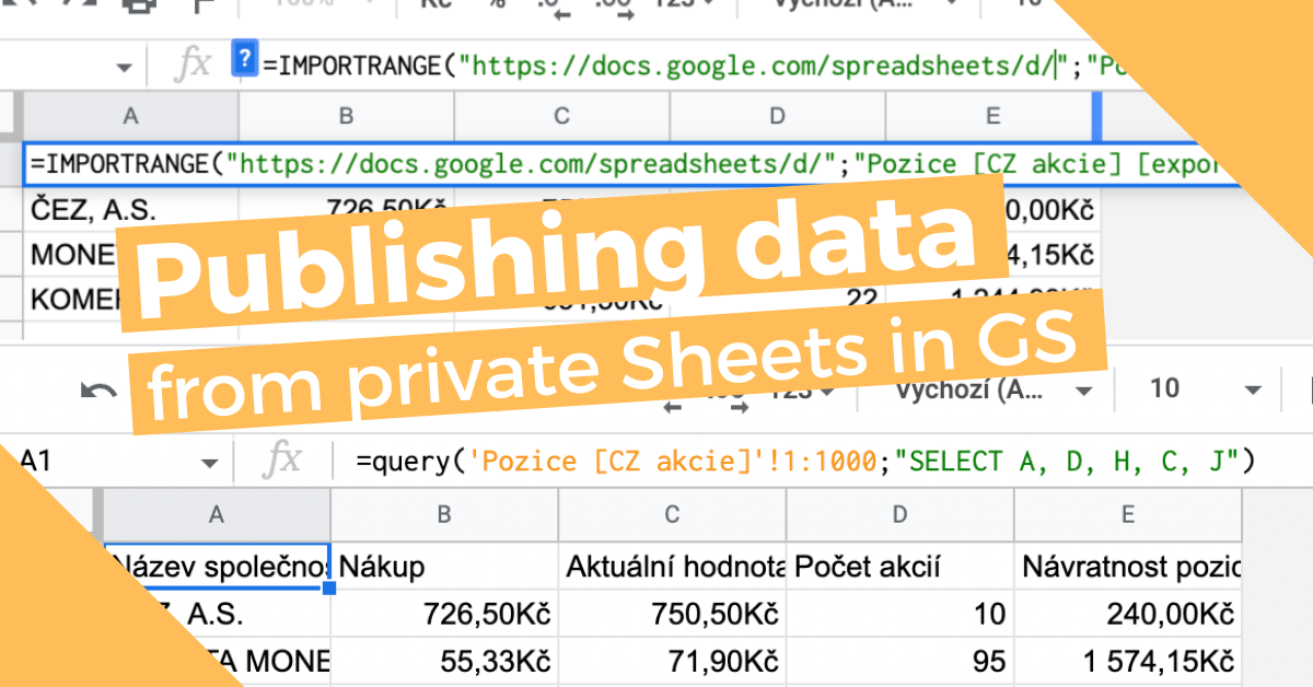 How to publish data from a private sheet? - Sheets For Corporate